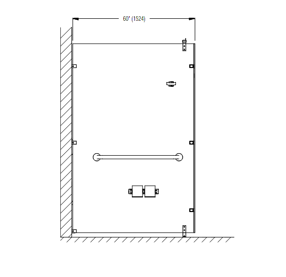 Glass Toilet Partitions - Bradley Lucent Series - Fast Partitions