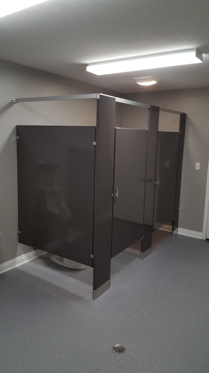 Powder Coated Metal Toilet Partitions - Bathroom Partitions & Commercial Restroom Partitions ...