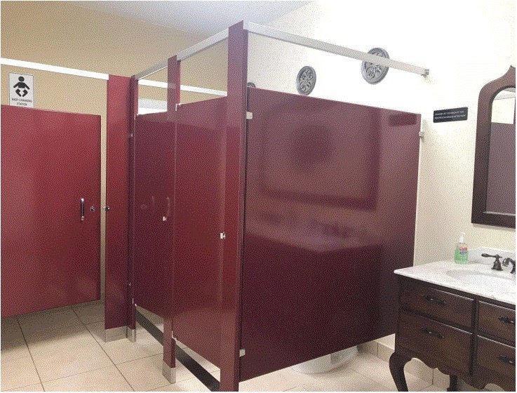 Powder Coated Metal Toilet Partitions - Bathroom Partitions ...